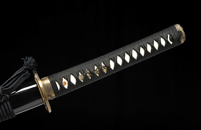 Handmade Damascus Folded Steel Japanese Samurai Katana Battle Ready ...