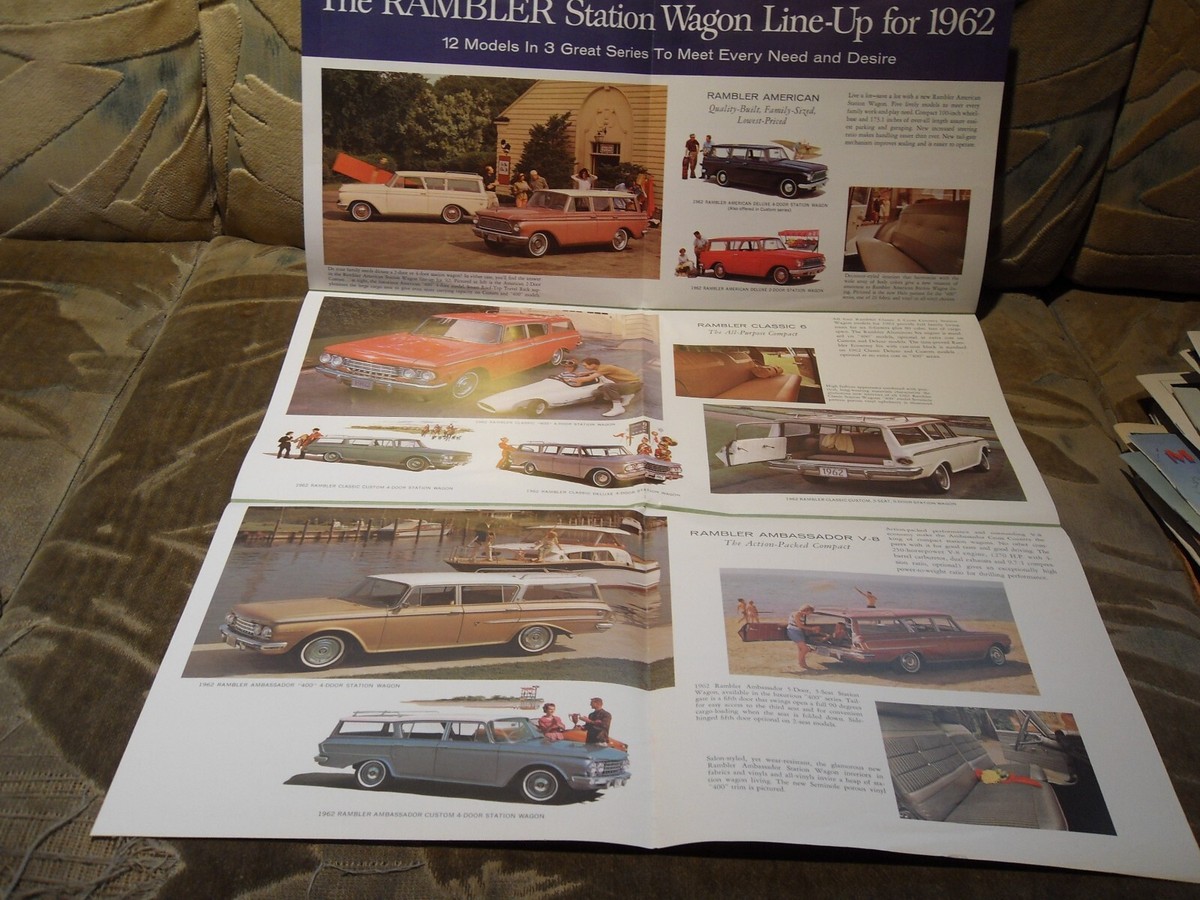 1962 Ambassador Station Wagon 1966 AMC Ambassador 990 Station Wagon