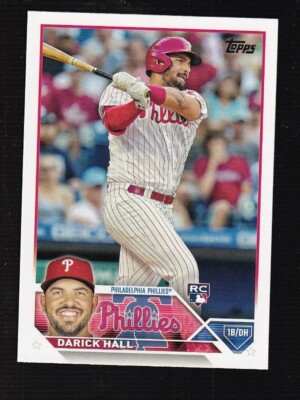 2023 Topps Darick Hall Rookie Card Philadelphia Phillies RC #209 | eBay