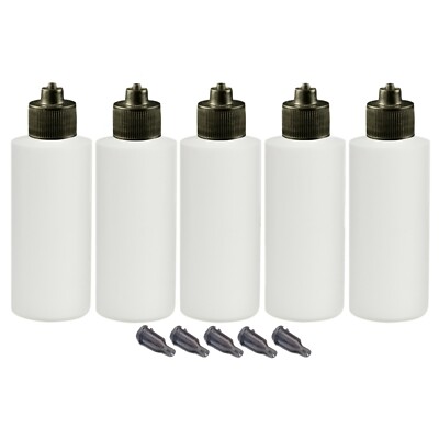 2 oz Squeeze Bottle with Luer Lock Cap & Seal - 5 pack | eBay