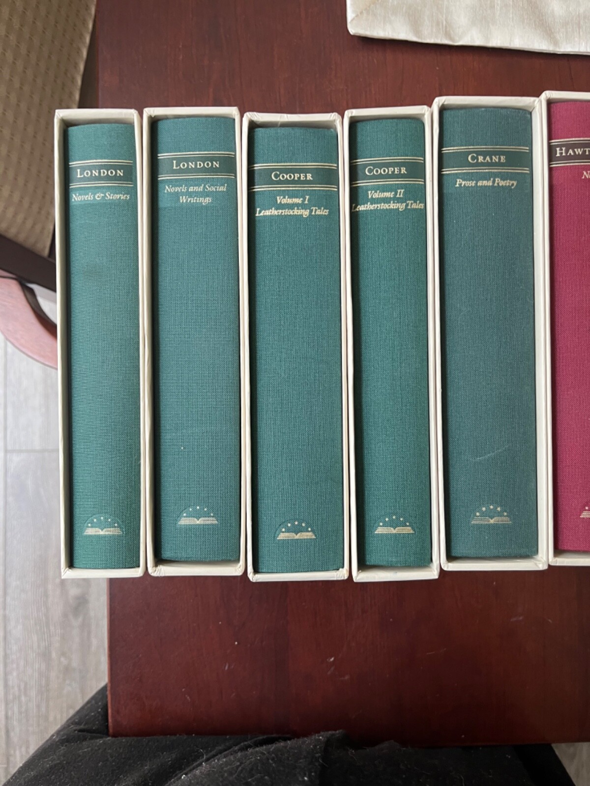 Lot of 17 Library of America books with sleeves. Classic stories and ...