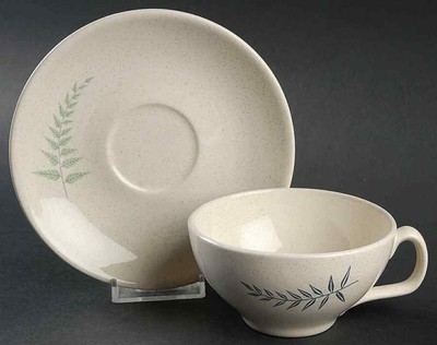 Franciscan Fern Dell Cup & Saucer 137165 | eBay