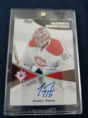 2015-16 ultimate, Carey Price, signatures | eBay