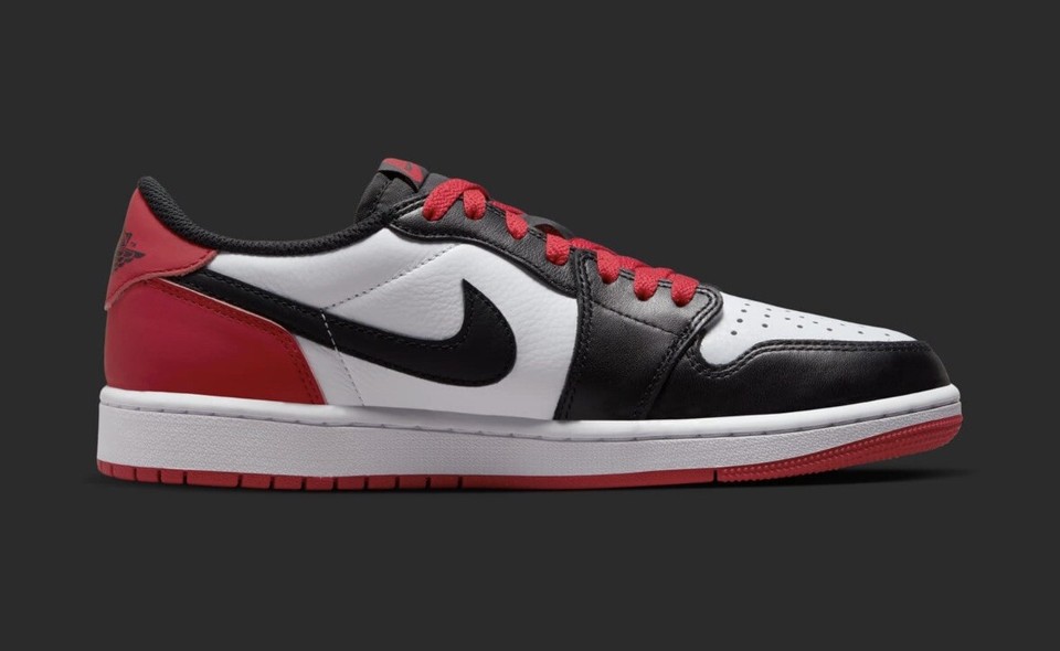 🔥Nike Air Jordan 1 Low OG Black Toe 2023 Size 12 CZ0790-106 🔥 | eBay
