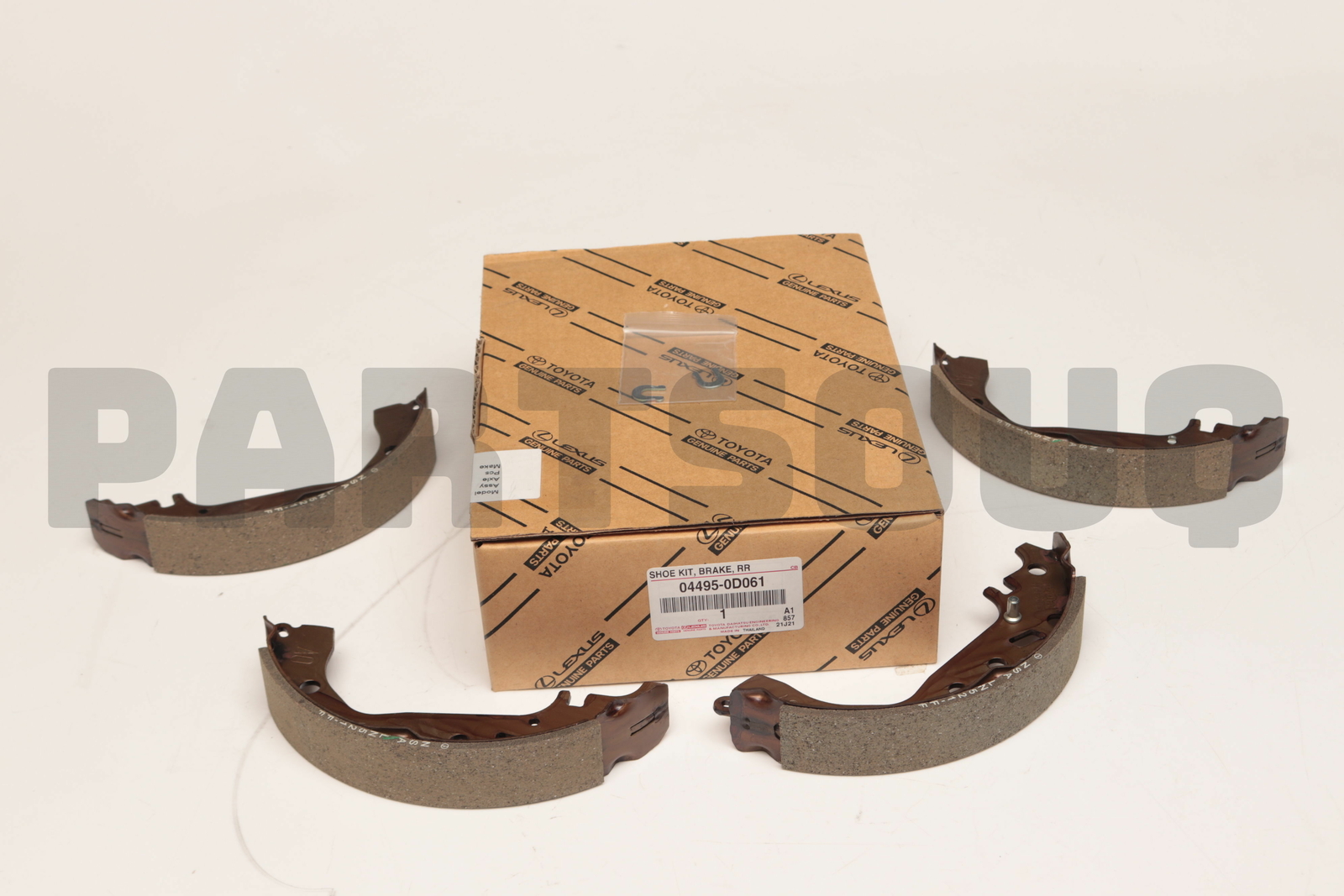 044950D061 Genuine Toyota SHOE KIT, BRAKE, RR 04495-0D061 | eBay