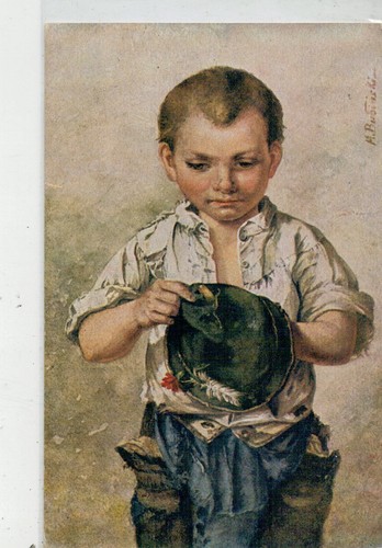 Carte Postale Illustrateur Budinski M Première de la Bataille - Vintage ...