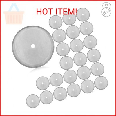 Boao 24 Packs French Press Replacement Cafetiere Filter Mesh Screen ...