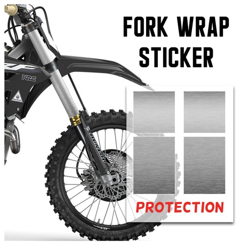 For Yamaha YZ125 YZ250 YZ125X YZ450FX WR250F Fork Wrap Sticker TT024 | eBay