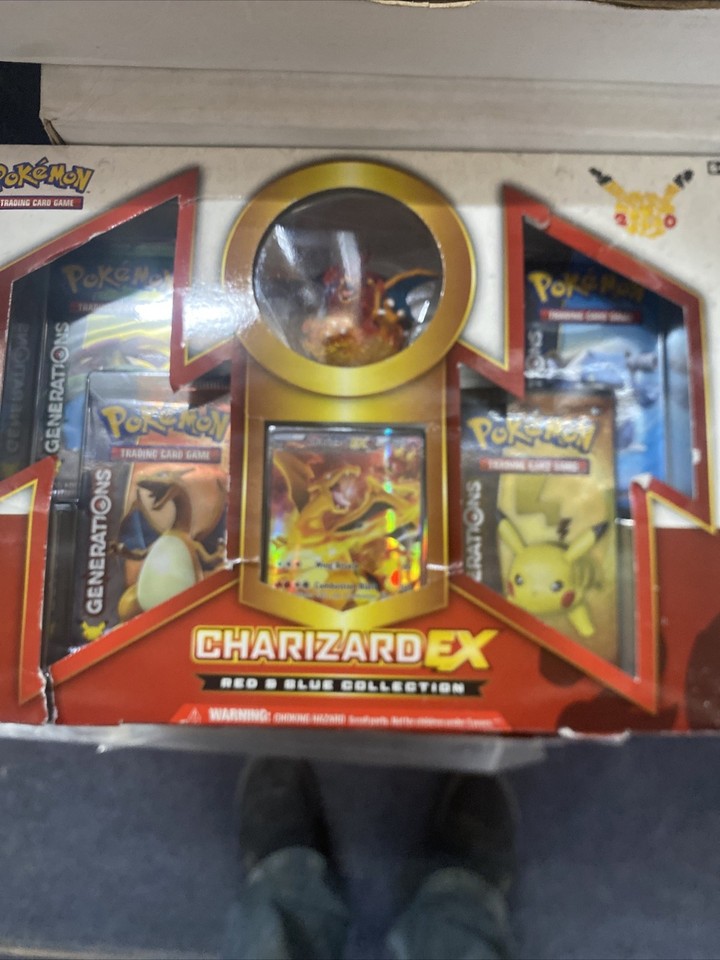 2 Boxes Pokemon Ex Red And Blue Collection Charizard 2 Boxes Read | eBay