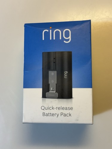 Ring Quick-Release Battery Pack Rechargeable Power Source Ring Video ...
