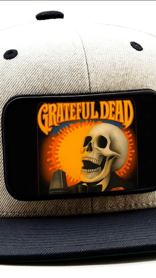 Grateful Dead Hat, Removable Metal Patch, Snapback | eBay