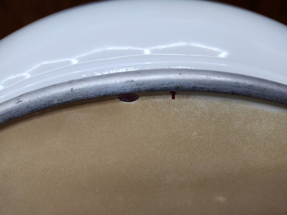 Original 1930's Keystone Gasoline Gas Pump Globe Solid Glass Body ...