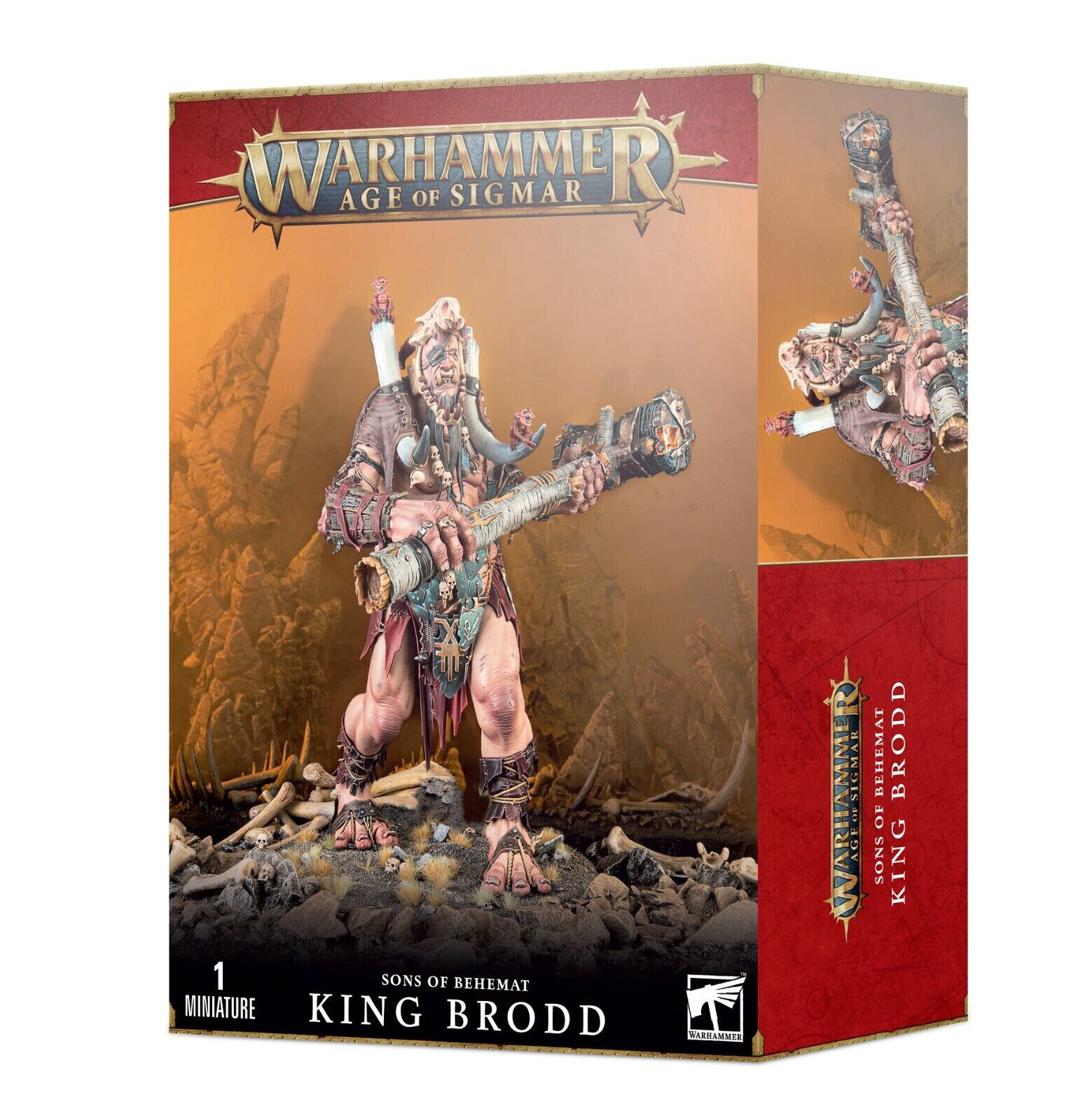 King Brodd Sons of Behemat AOS Warhammer Sealed | eBay
