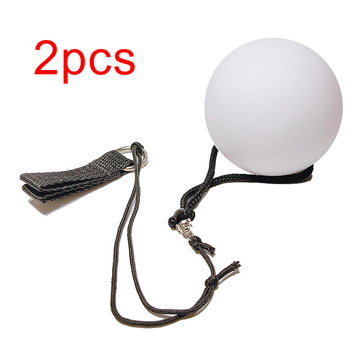 2pcs Multicolor Glow POI Thrown Balls LED Light For Belly Dance Hand ...