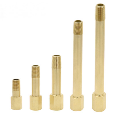 BSP Male To Female Brass Tap Thread Extension Connectors Adapters ...