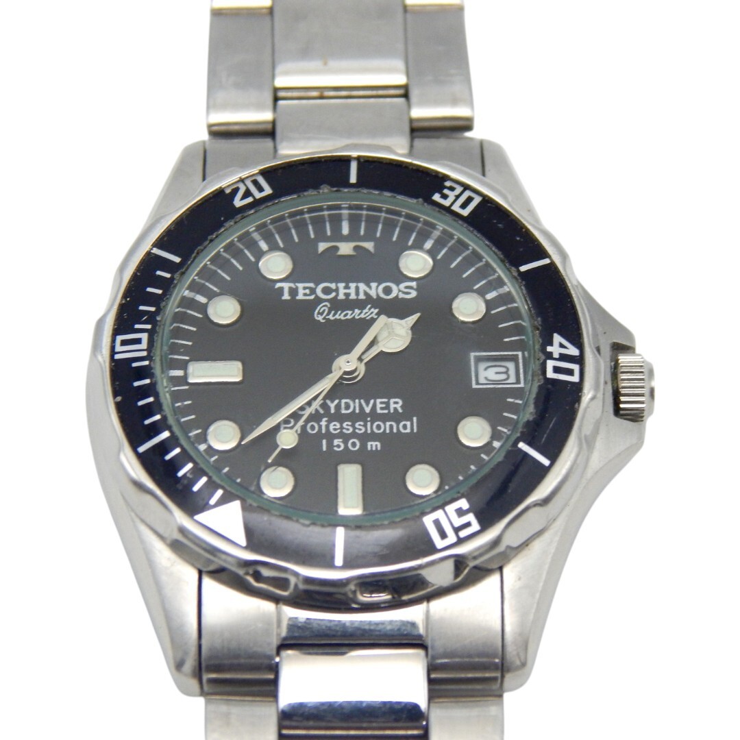 Technos Skydiver 6M12-SK – Professional Diver’s Watch – 150M Water Resistant | eBay