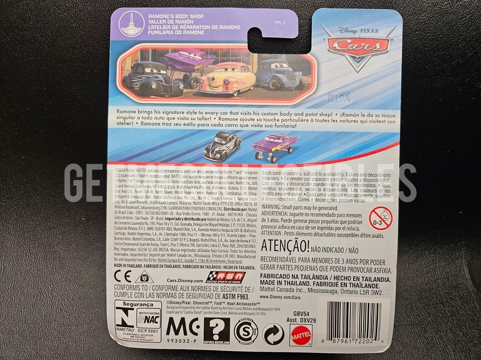 DISNEY PIXAR CARS PURPLE HYDRAULIC RAMONE RAMONE'S BODY SHOP 2020 SAVE ...