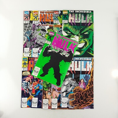 The Incredible Hulk #370 371 372 373 374 375 376 377 378 379 Lot VF+ ...
