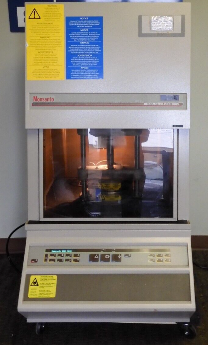 Monsanto/Alpha Technologies - ODR 2000 - Oscillating Disc Rheometer Cal ...