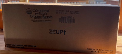Compleat Pediatric Organic Blends Chicken-Garden Blend, NIB, Exp 7/2025 ...