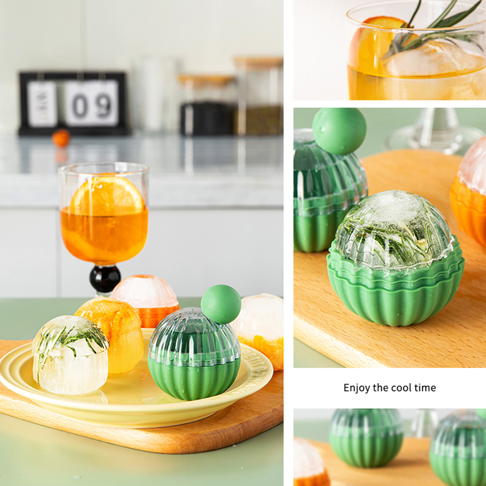 Ice Mold Non-stick Diy Ice Ball Round Jelly Mould Easy to Clean | eBay