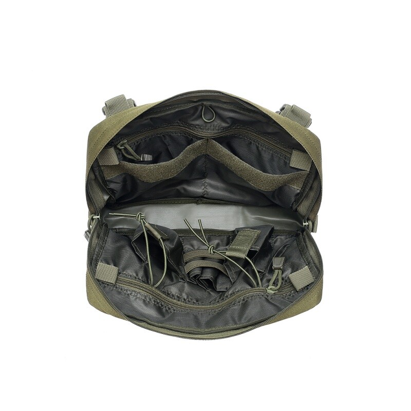 Adjustable Multi-Functional Molle Chest Pouch Shoulder Bag Tactical ...