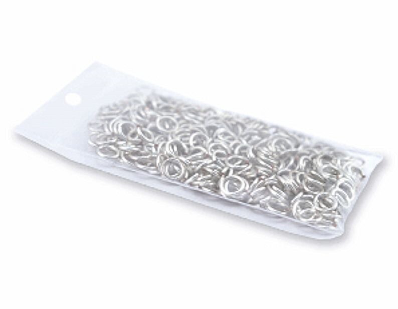 Jump Ring, Chain Maille, 560 Artistic Wire Silver 20 Gauge 1/8"(3.18 mm ...