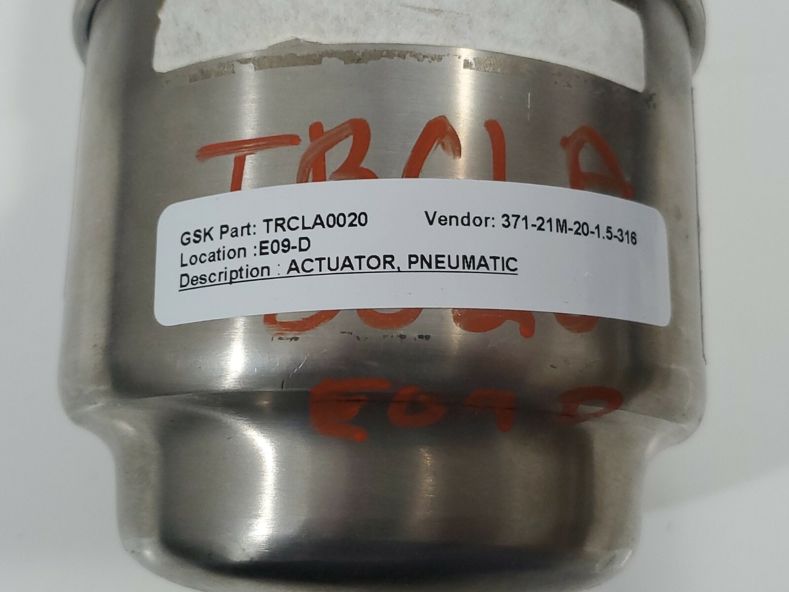 *PREOWNED* TRI-FLO 371-21M-20-1.5-316 VALVE ACTUATOR + WARRANTY & FAST ...