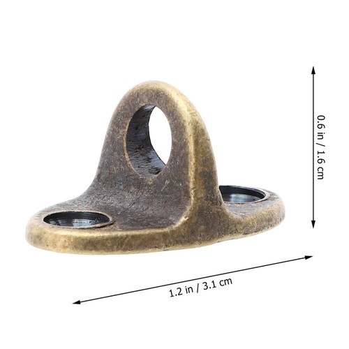 8pcs Screw Eye Hanger Industrial Hooks Ceiling Hook Pad Eye Plate | eBay