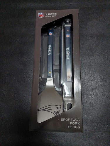 You The Fan NFL Spirit Series 3-Piece BBQ Set - New England Patriots | eBay