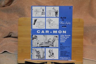 Car Mon Products Inc Chicago IL Dust Collection Brochure 4pg carbon ...