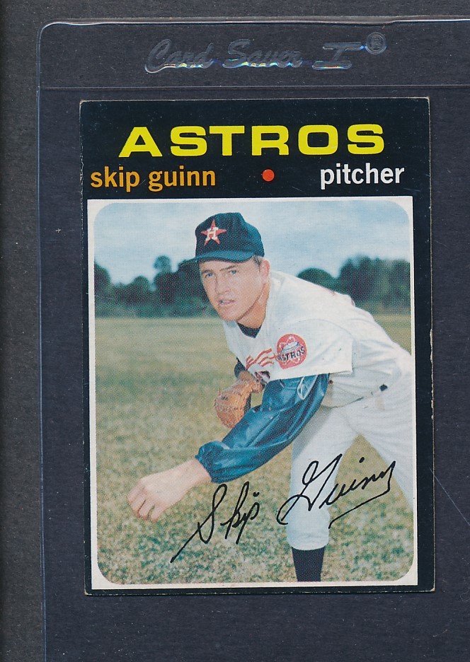 1971 Topps #741 Skip Guinn Astros EX *5491 | eBay
