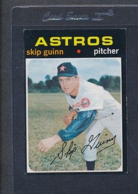 1971 Topps #741 Skip Guinn Astros EX *5491 | eBay