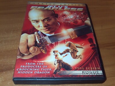 Fearless (DVD, 2006, Unrated Full Frame) Jet Li 25193168429| eBay