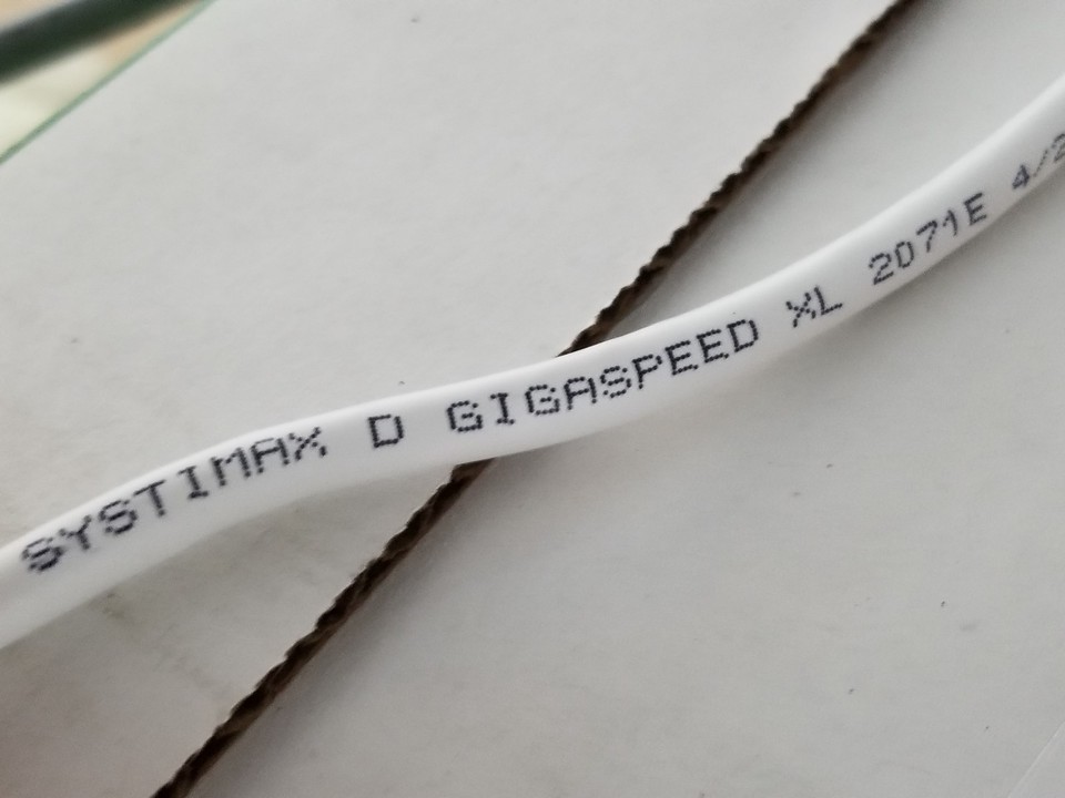 Commscope 2071E 23/4P Cat6 Gigaspeed XL U/UTP Plenum Network Cable ...