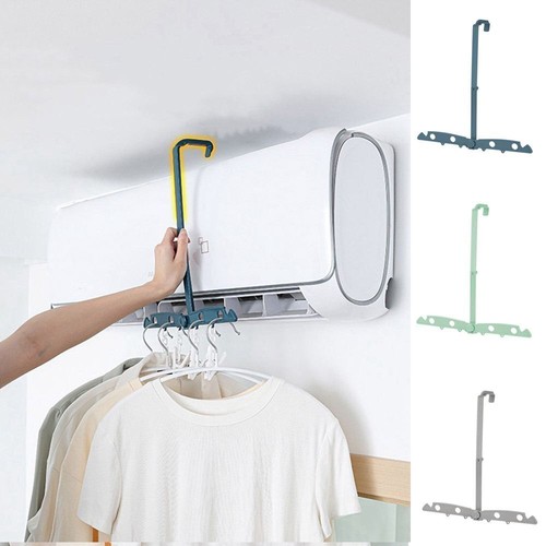 Hanging Clothes Drying Hanger Foldable Laundry Rack Dorm | eBay