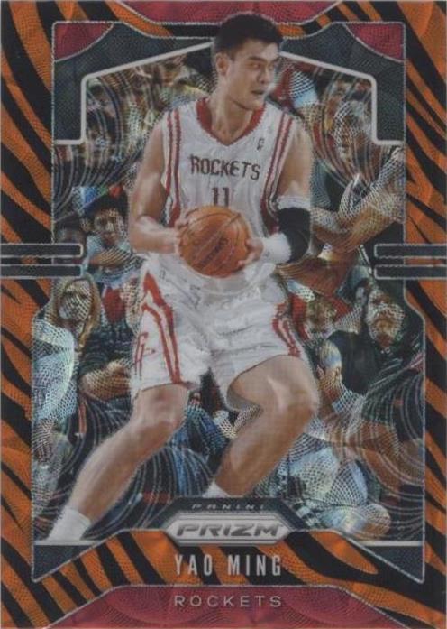 2019-20 Panini Prizm - Yao Ming #7 Choice Tiger Stripes Prizm for sale ...