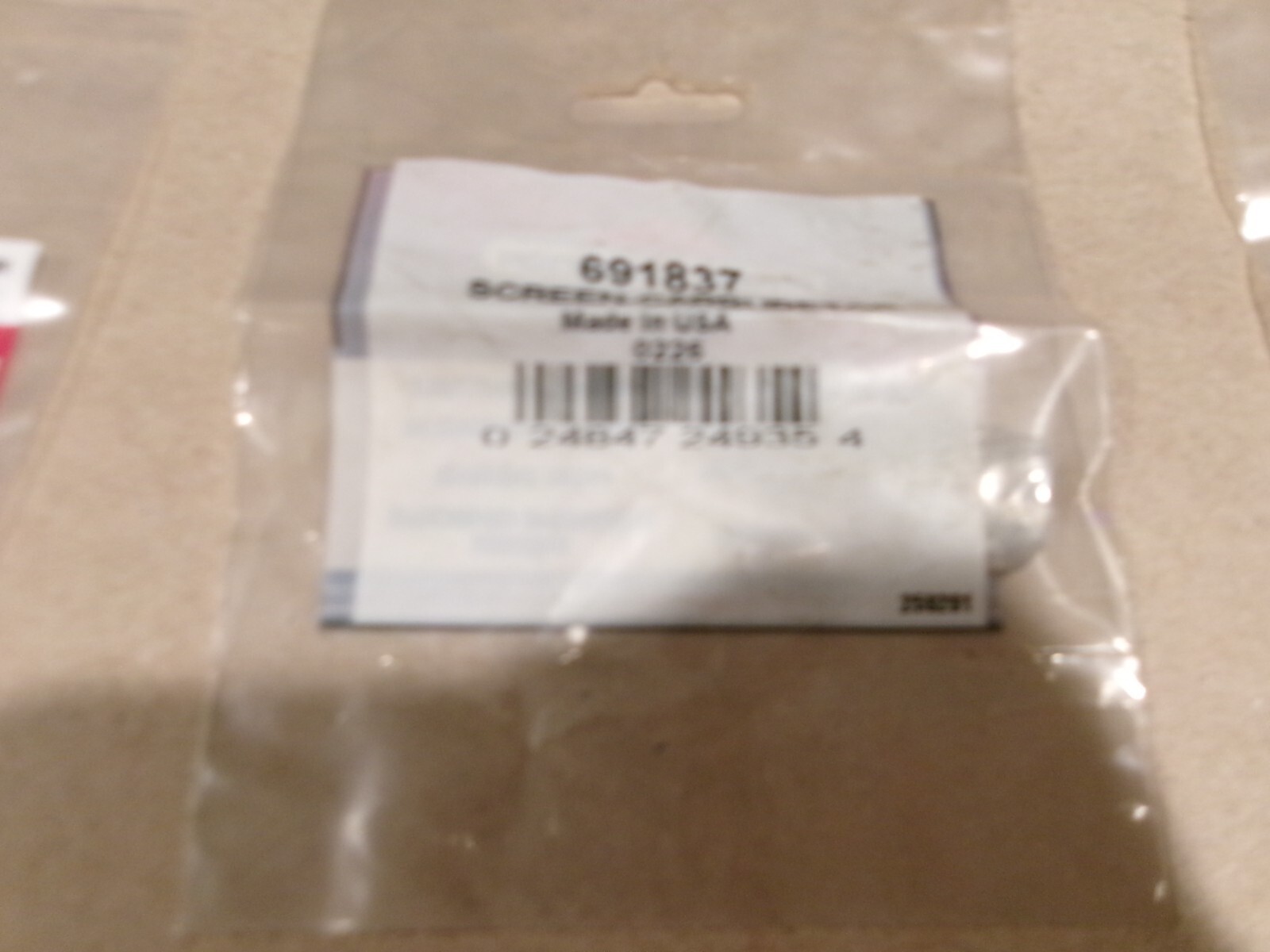 OEM BRIGGS & STRATTON PART # 691837 CARBURETOR SCREEN | eBay