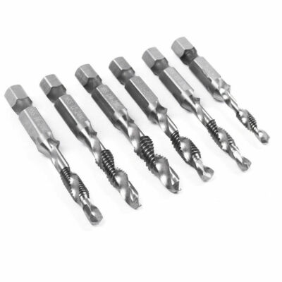 6X American System Composite Tap Thread Spiral Screw Hex HSS Screw ...