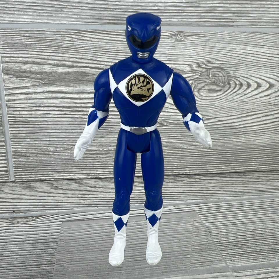 Mighty Morphin Power Rangers - Blue Ranger - Wolf Zord & Figure - 1995 ...