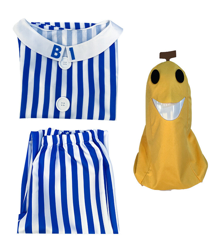 Cosplay Bananas in Pyjamas Masks Costumes Halloween Masquerade Full Set ...