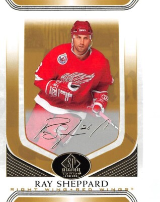2020-21 SP Signature Legends Gold #88 Ray Sheppard | eBay