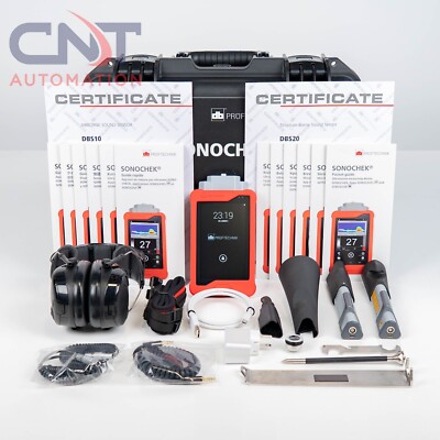 Pruftechnik Sonochek Ultrasonic Measuring Device W/ Sensor DBS20 ...