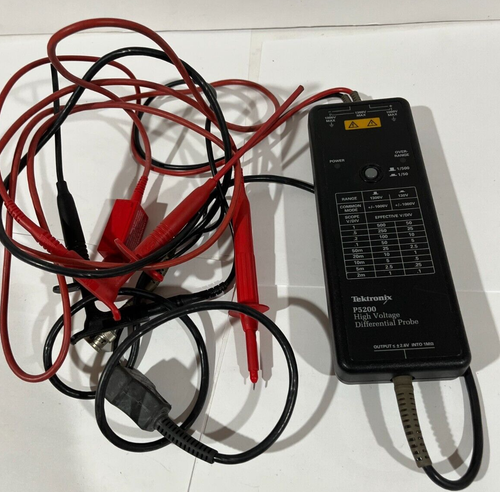 Tektronix P5200 High Voltage Differential Probe Untested | eBay