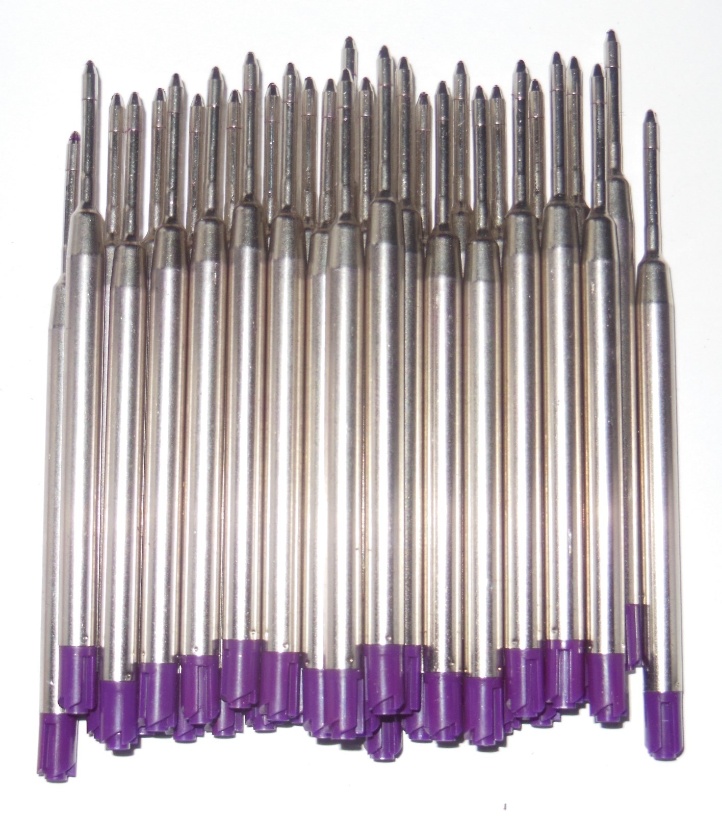 10 Ballpoint Refills for PARKER PEN - PURPLE Medium | eBay