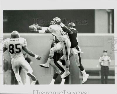 1989 Press Photo Stephone Paige, Kansas City Chiefs Football Player in ...