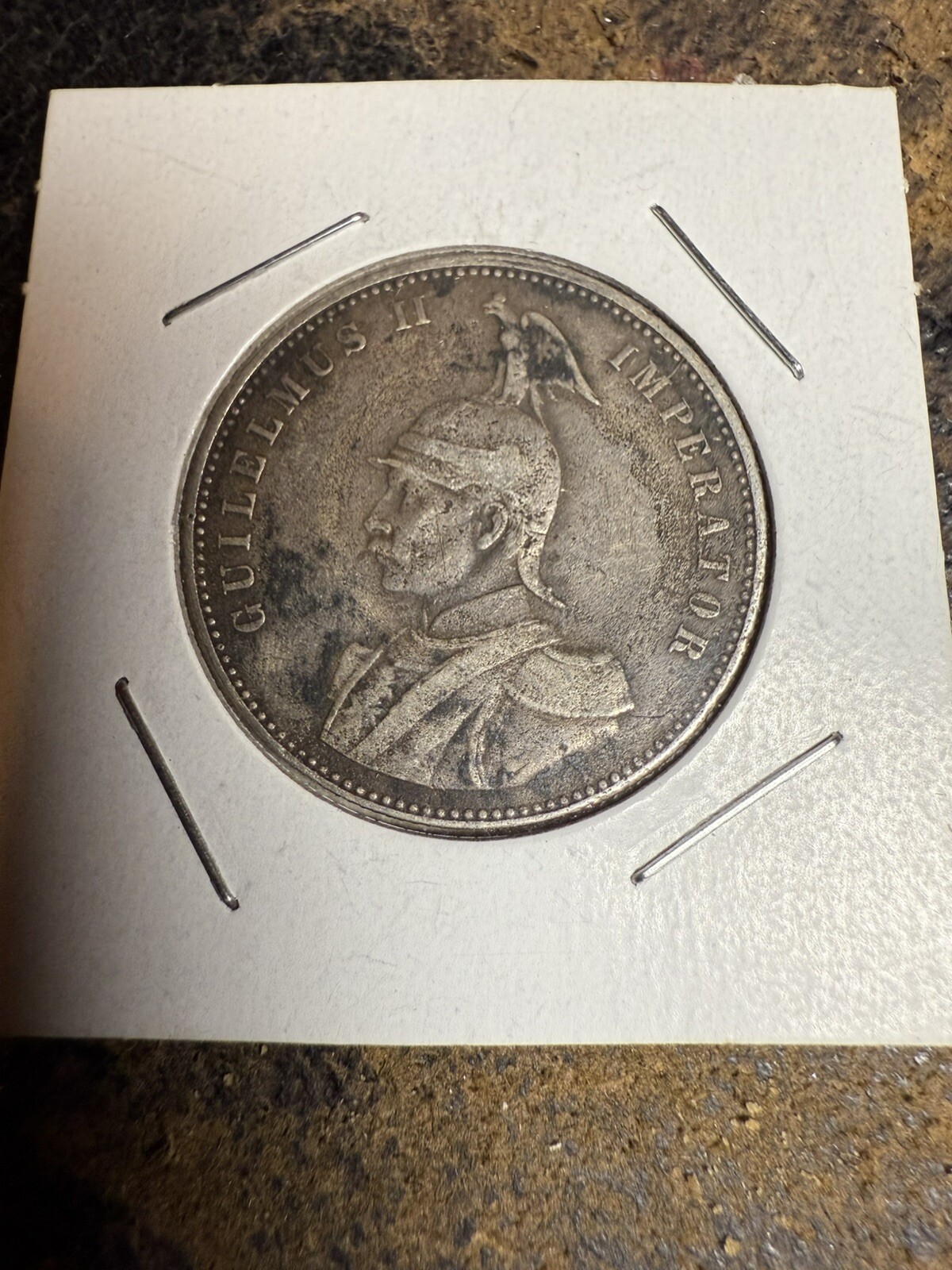 German East Africa German Colony Wilhelm II Silver Rupie Coin 1905-J 1 ...