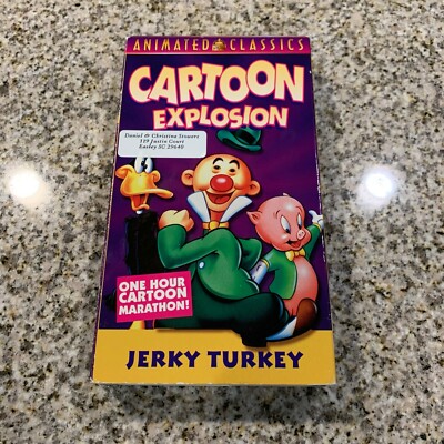 Cartoon Explosion - Jerky Turkey (VHS, 2000, Animated Classics ...