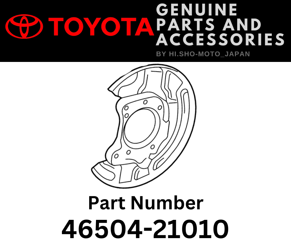 TOYOTA Genuine OEM Part 46504-21010 Plate, Sub-Assy, Parking Brake, LH ...