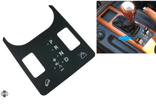 LAND ROVER RANGE ROVER L322 2003-2005 GEAR SELECTOR SURROUND STICKER ...